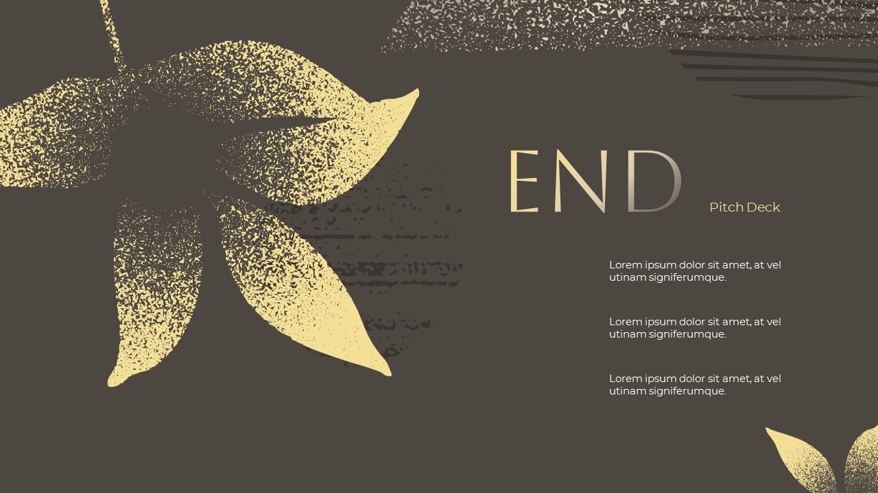 Fall Brand Concept developing powerpoint