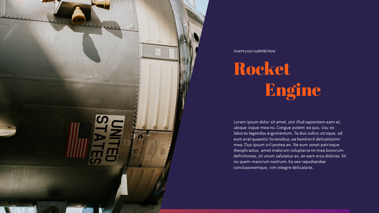 All About Rocket team presentation template