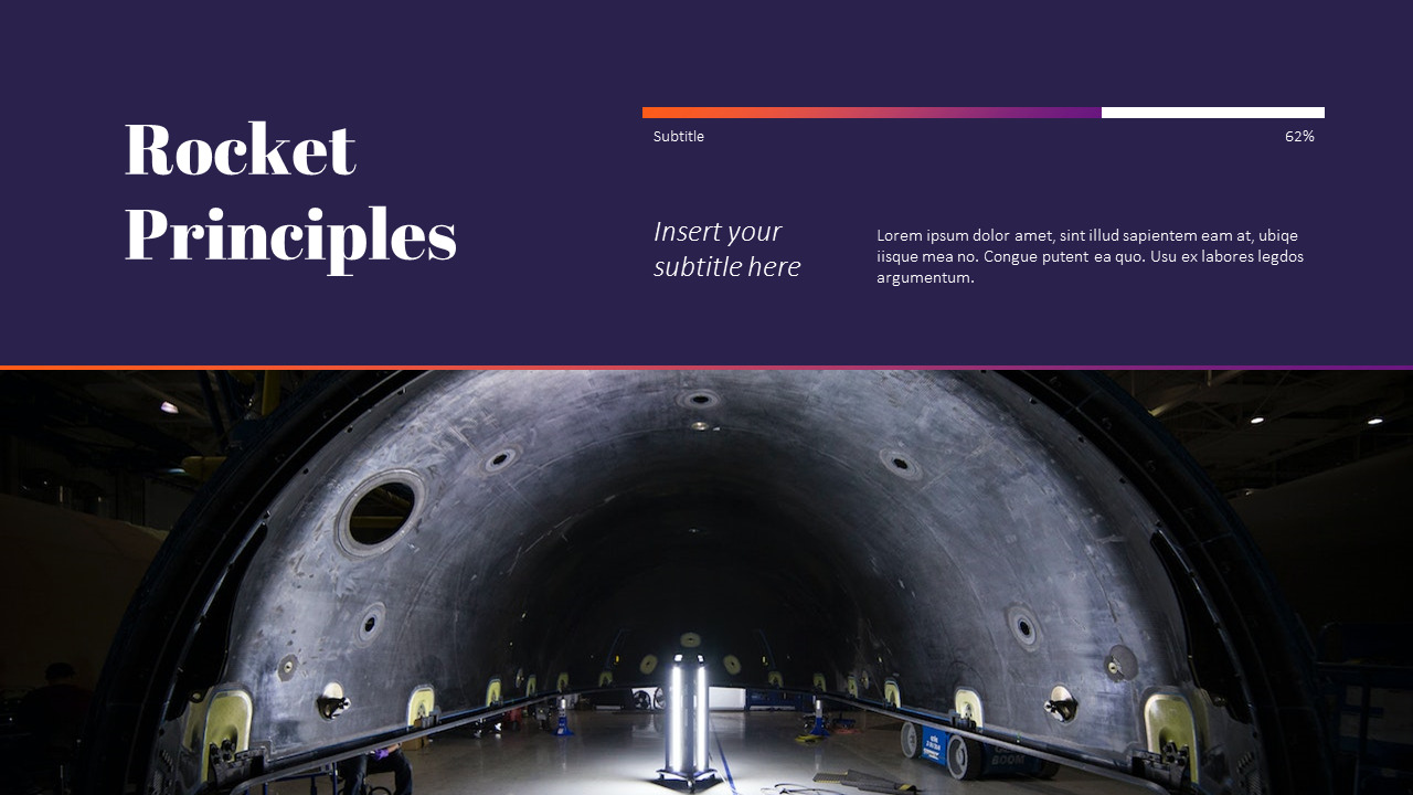 All About Rocket team presentation template