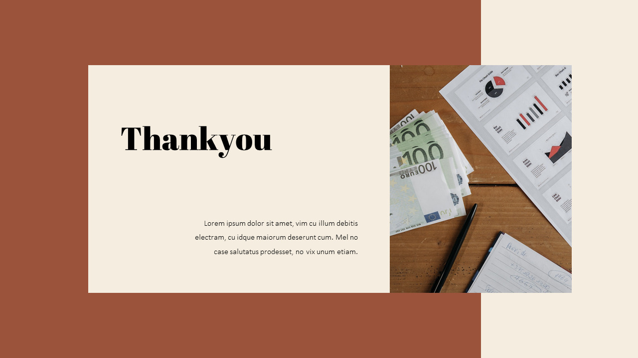 Free Financial template - free powerpoint template|Slides