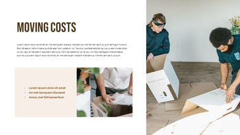 Moving Services PPT Templates Design