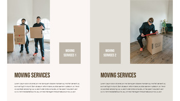 Moving Services PPT Templates Design