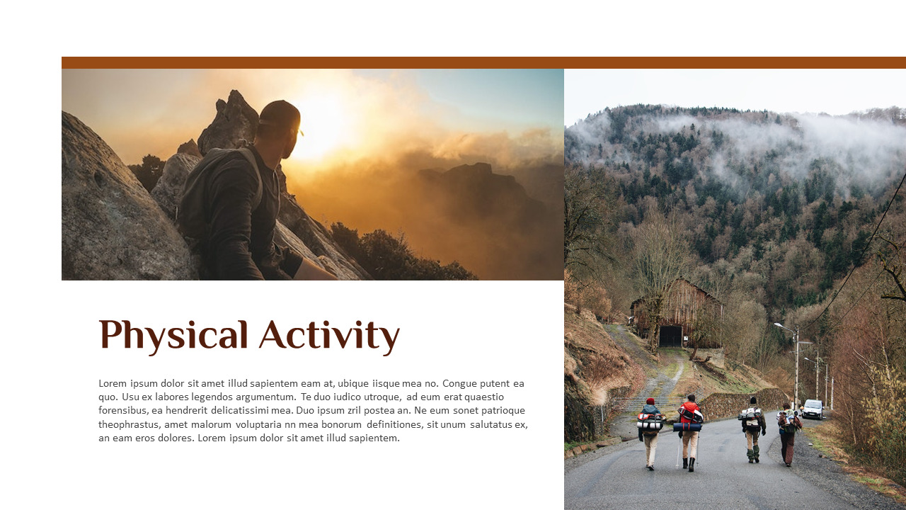 Best Time for Hiking Google Slides Templates|Lifestyle