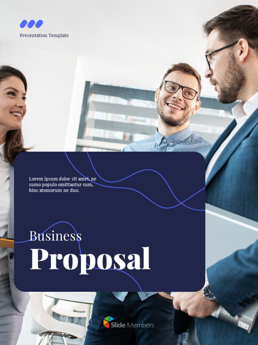 Business Proposal company profile template design