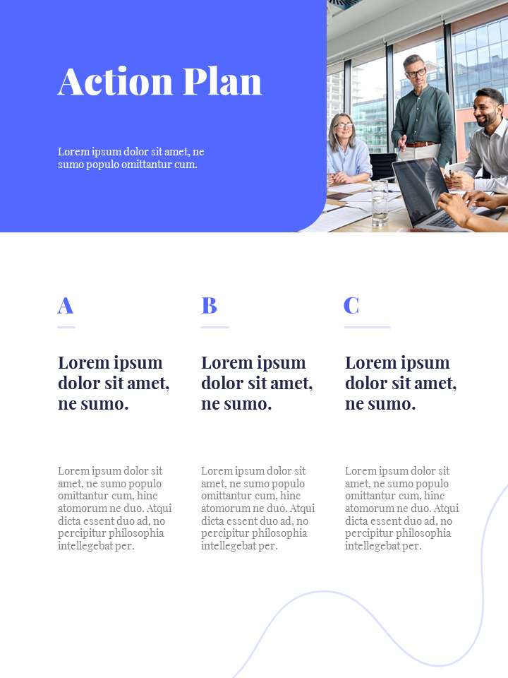 Business Proposal company profile template design