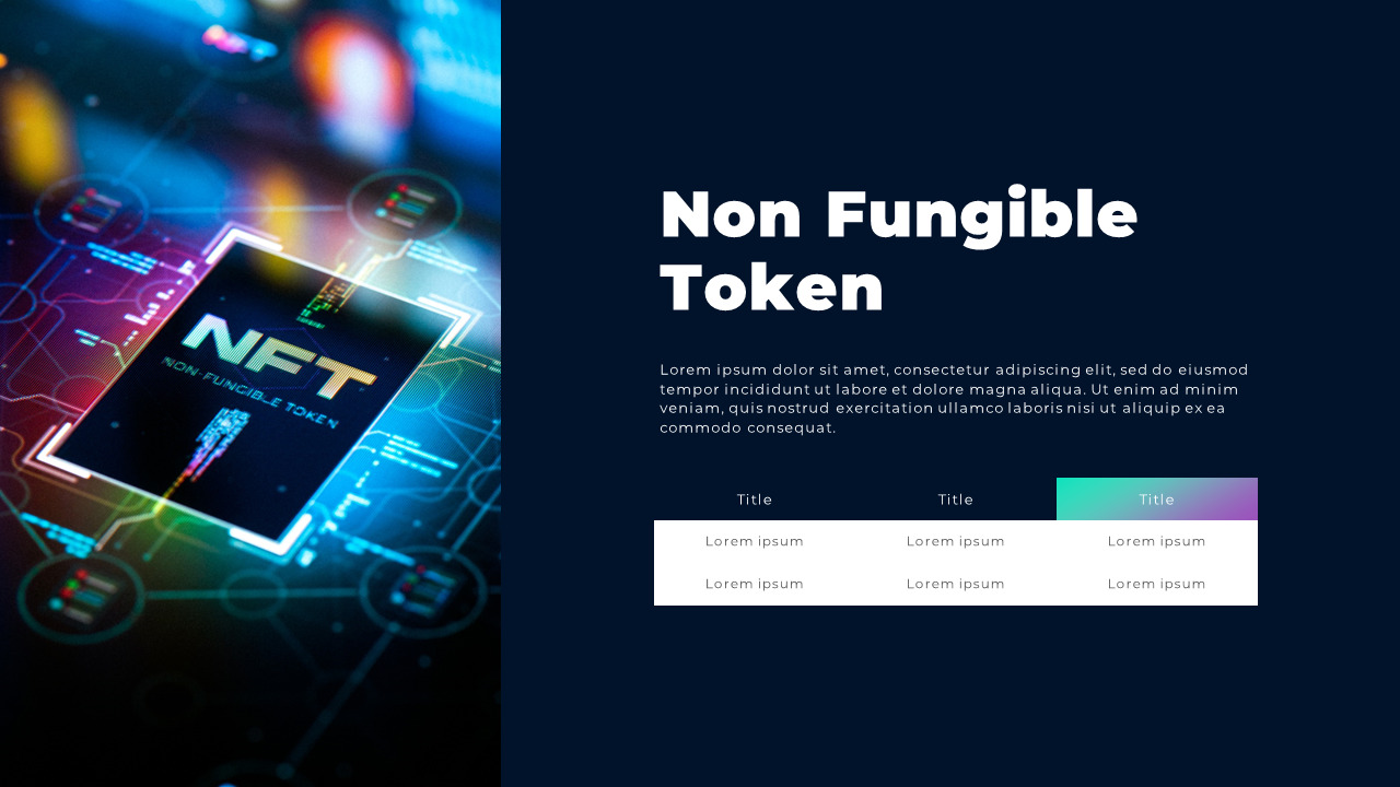 Digital-Art NFT slideshare ppt