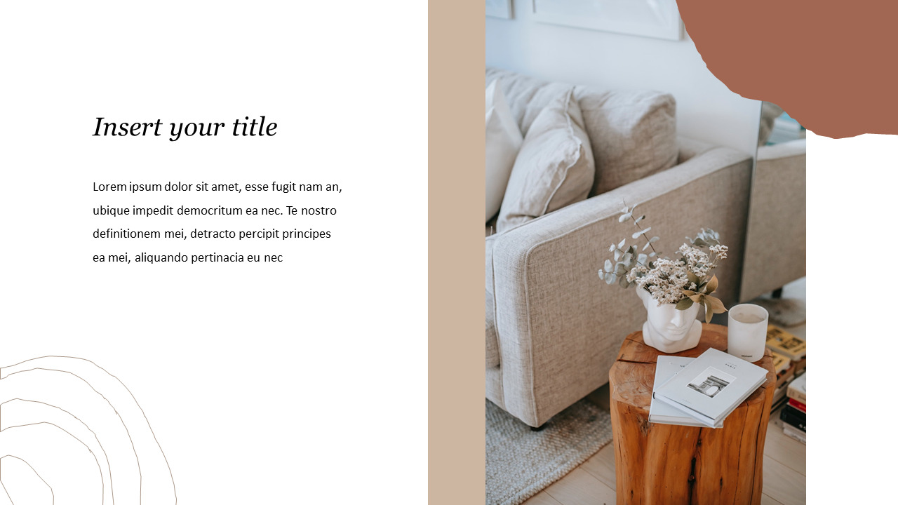 Furniture Design Google PowerPoint Slides|Lifestyle