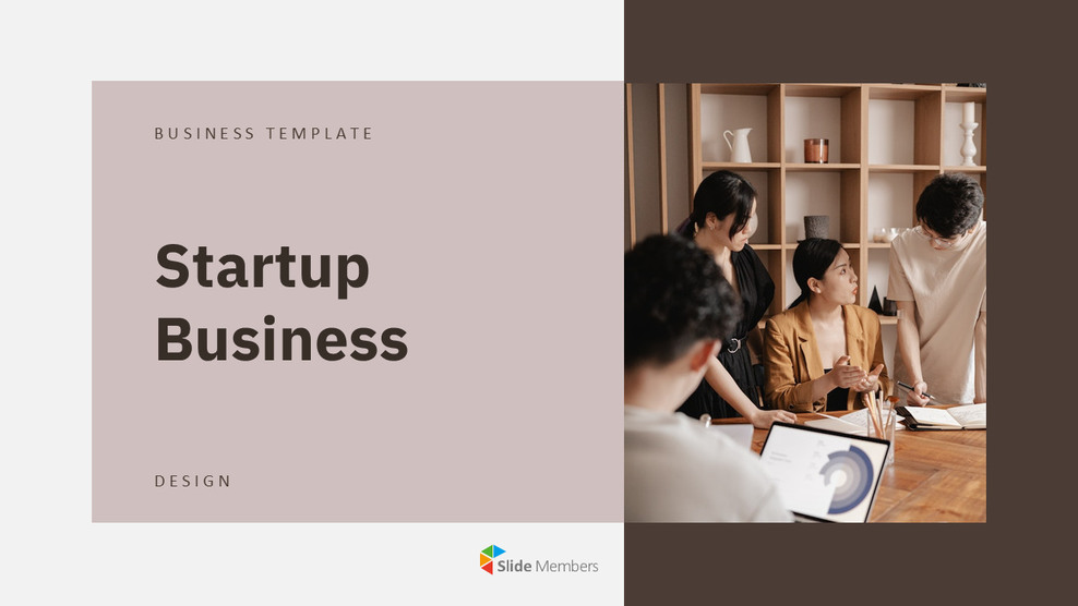 Free Startup Business - free google slides backgrounds