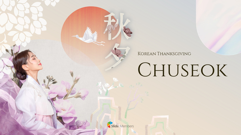 Chuseok, Korean Thanksgiving Simple Google Templates