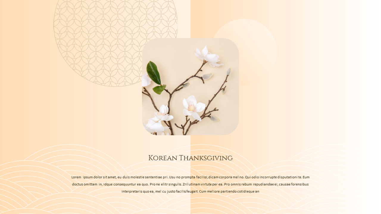 Chuseok, Korean Thanksgiving Simple Google Templates