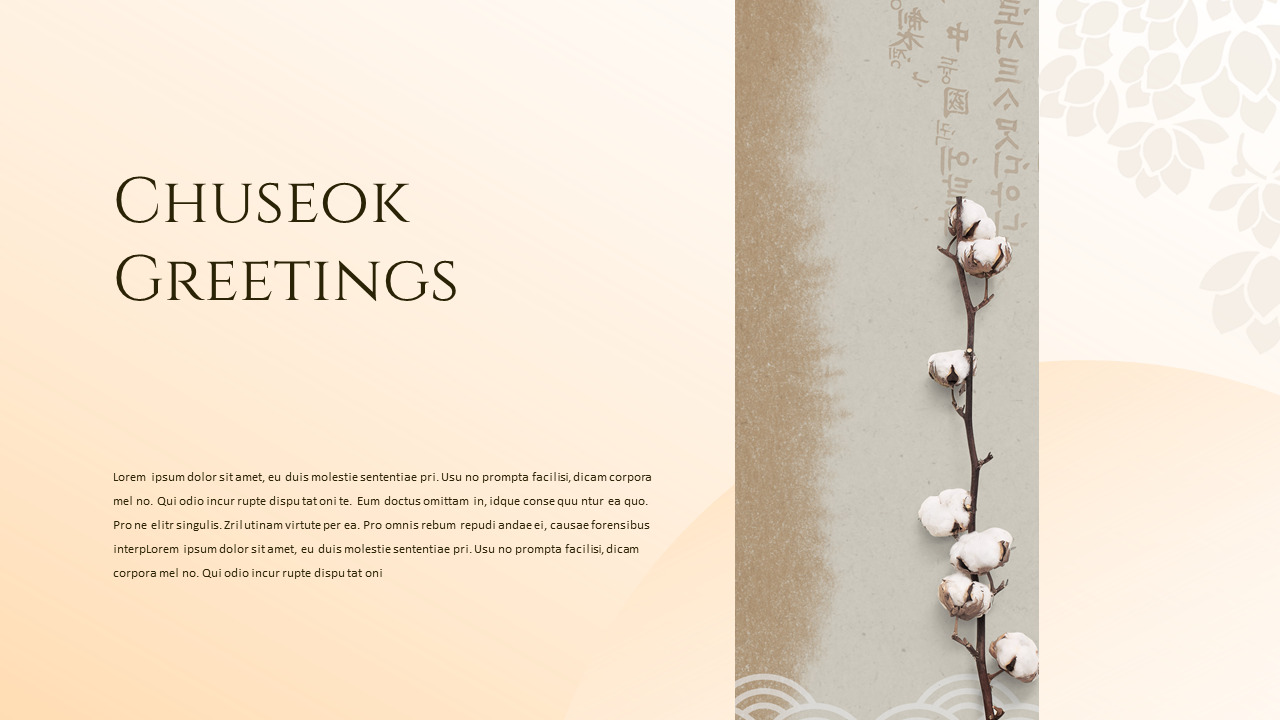 Chuseok, Korean Thanksgiving Simple Google Templates