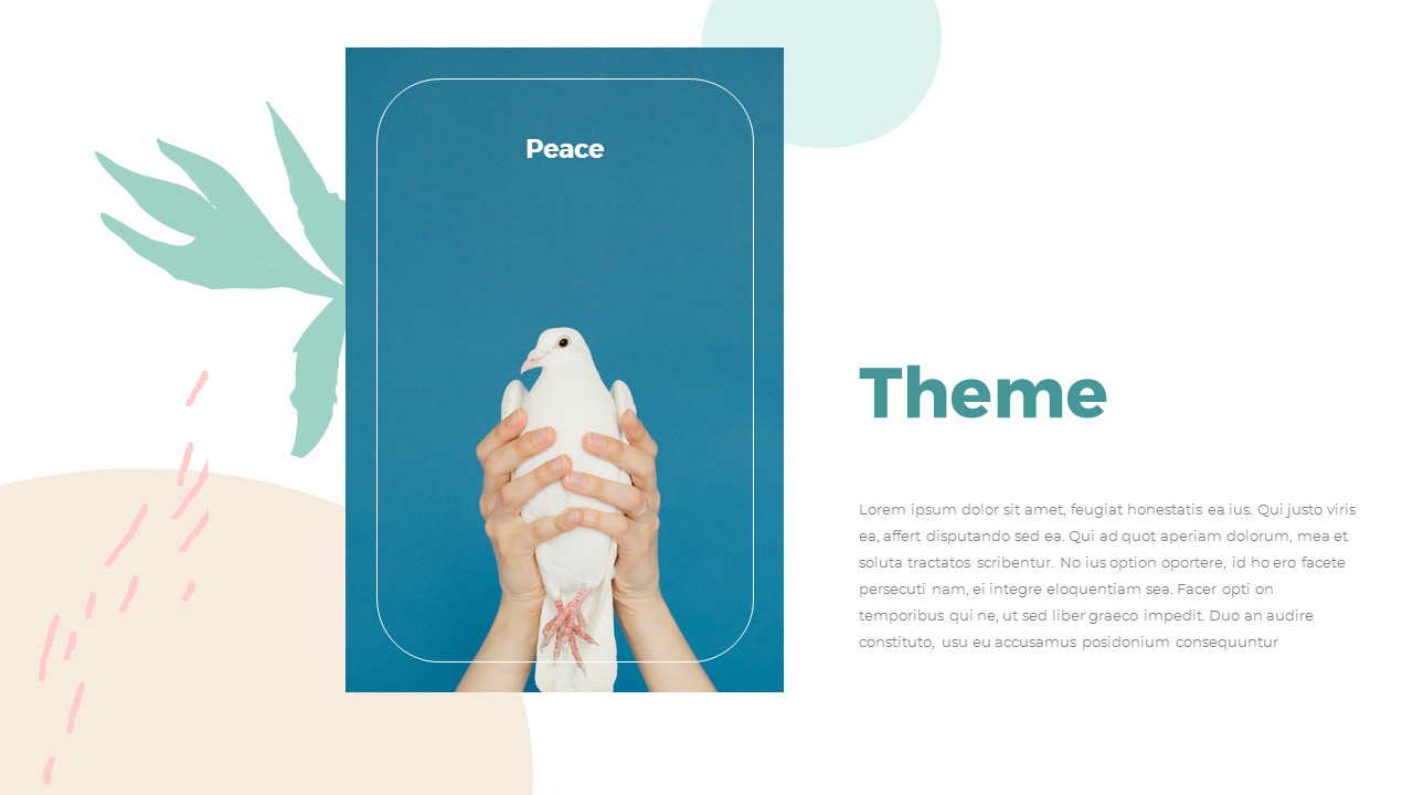 International Day of Peace Google Slides Presentation Templates|Lifestyle