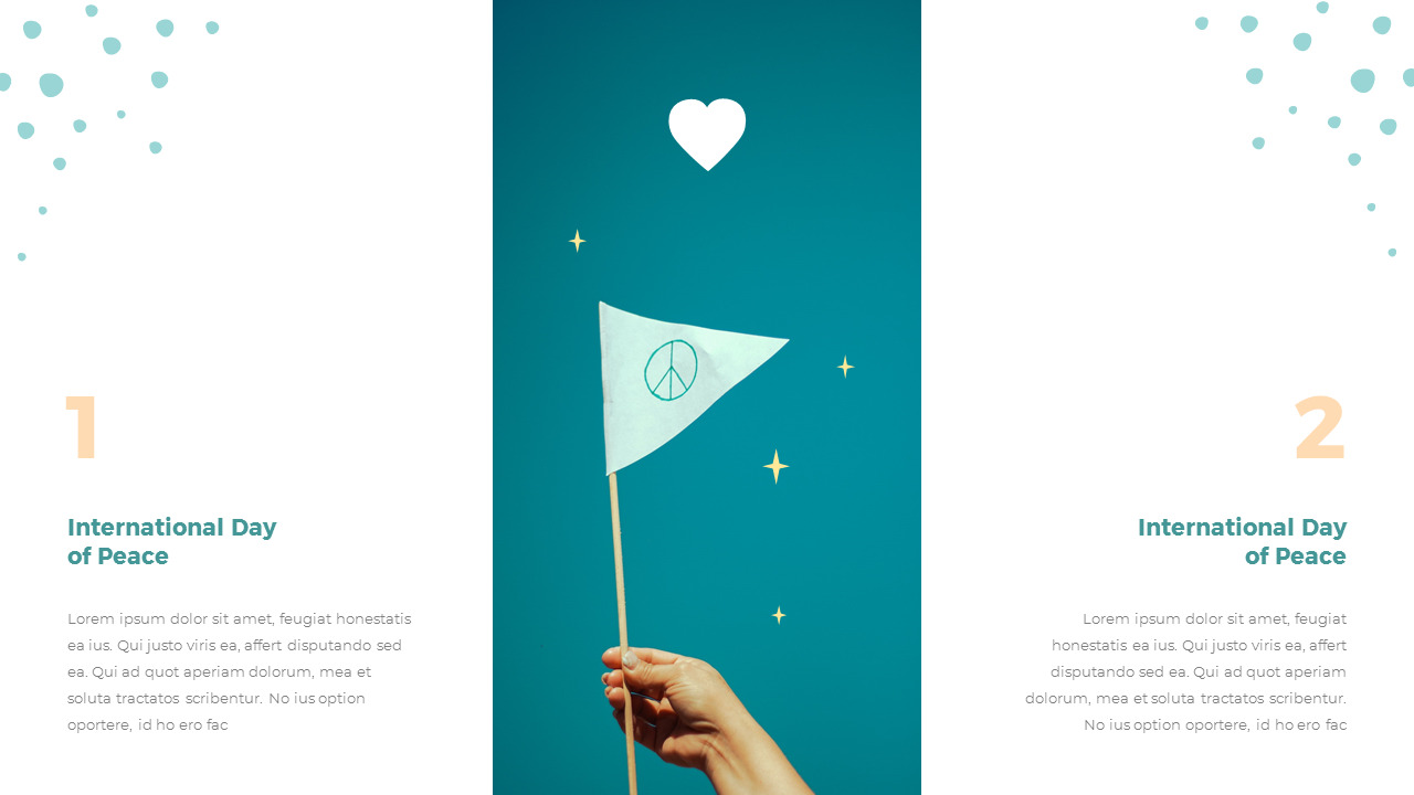 International Day of Peace Google Slides Presentation Templates|Lifestyle