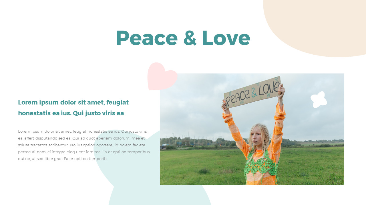 International Day of Peace Google Slides Presentation Templates|Lifestyle