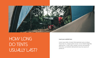Camping Car slides presentation|Lifestyle|PPT Templates