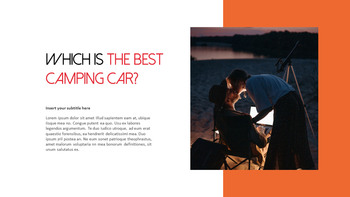 Camping Car slides presentation|Lifestyle|PPT Templates