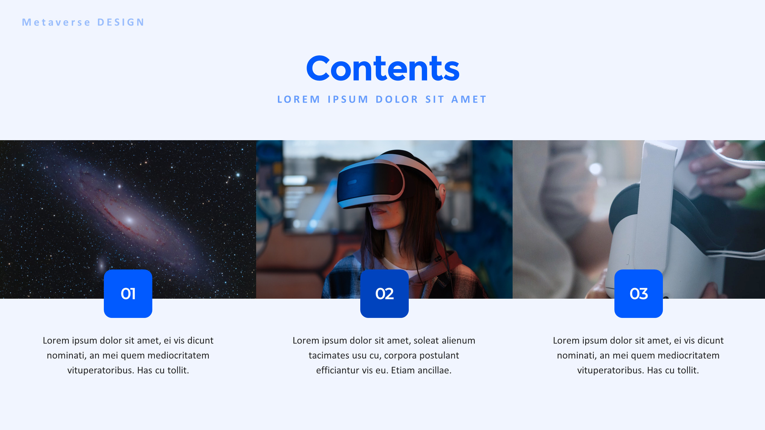 Metaverse PowerPoint Layout
