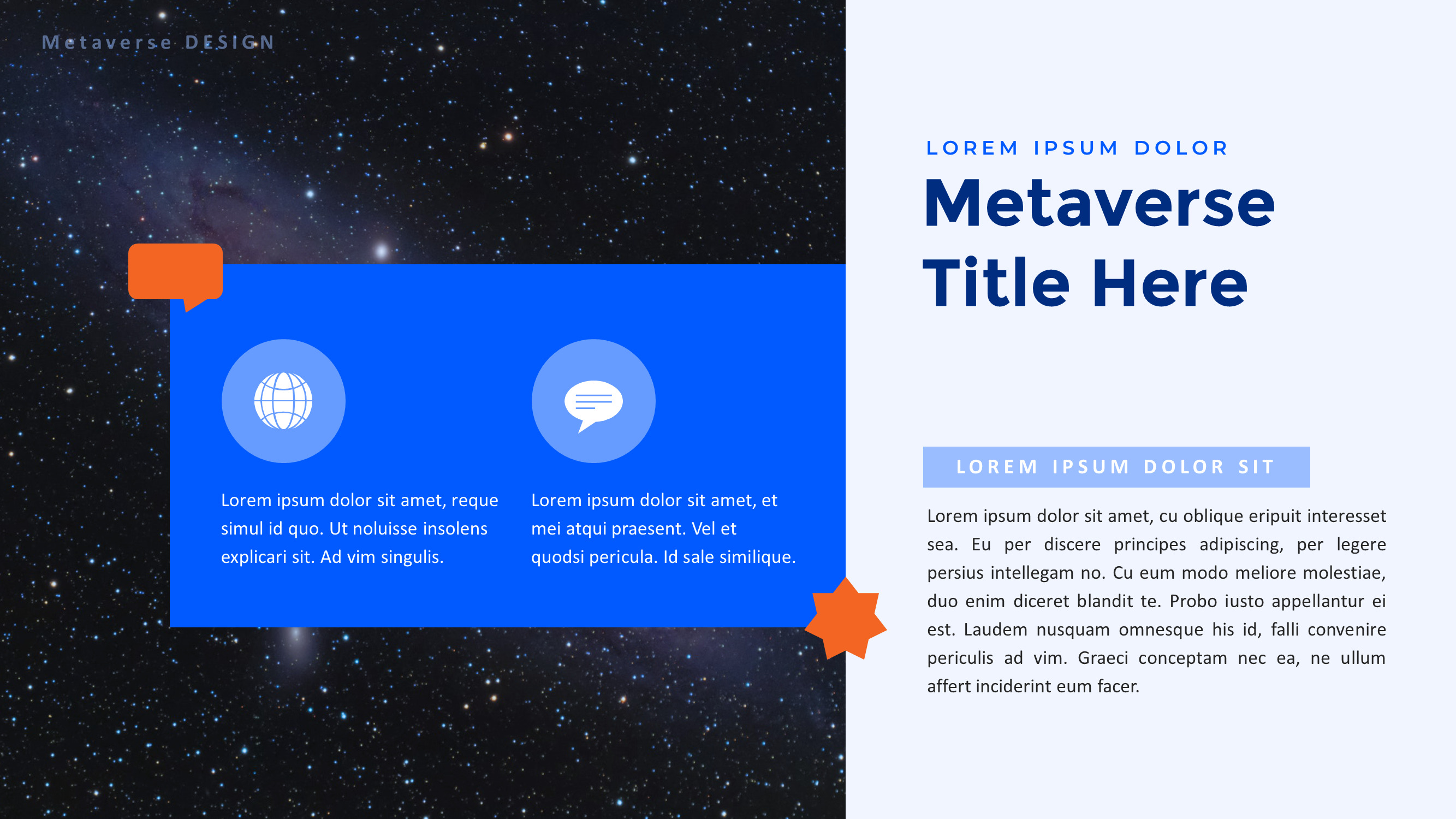 Metaverse PowerPoint Layout