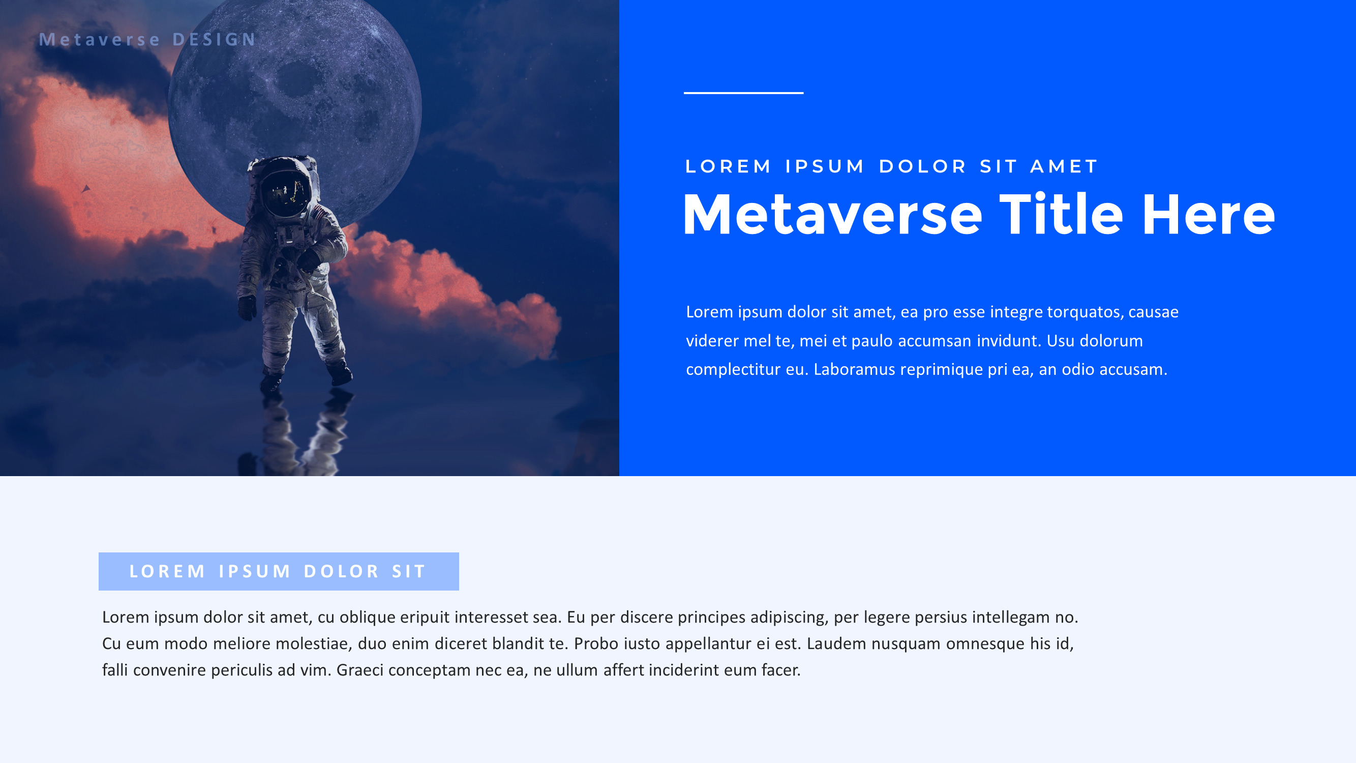 Metaverse PowerPoint Layout