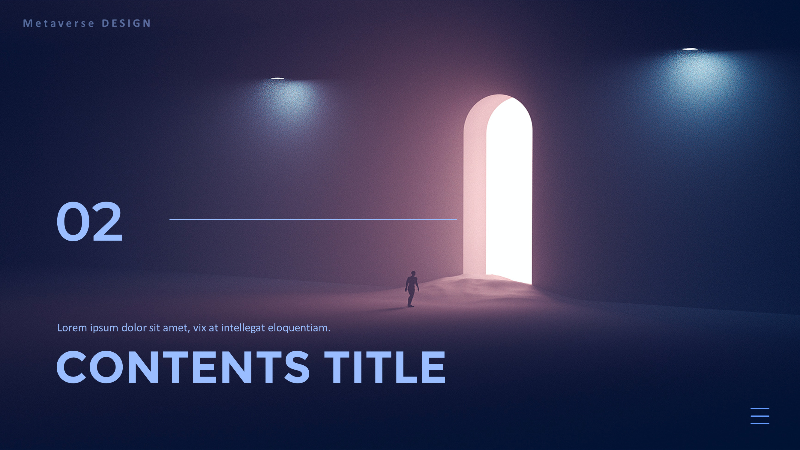 Metaverse PowerPoint Layout