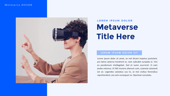 Metaverse PowerPoint Layout