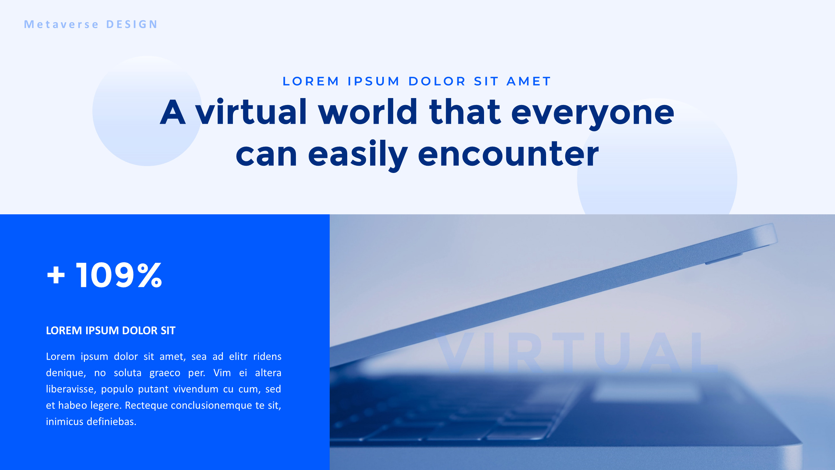 Metaverse PowerPoint Layout