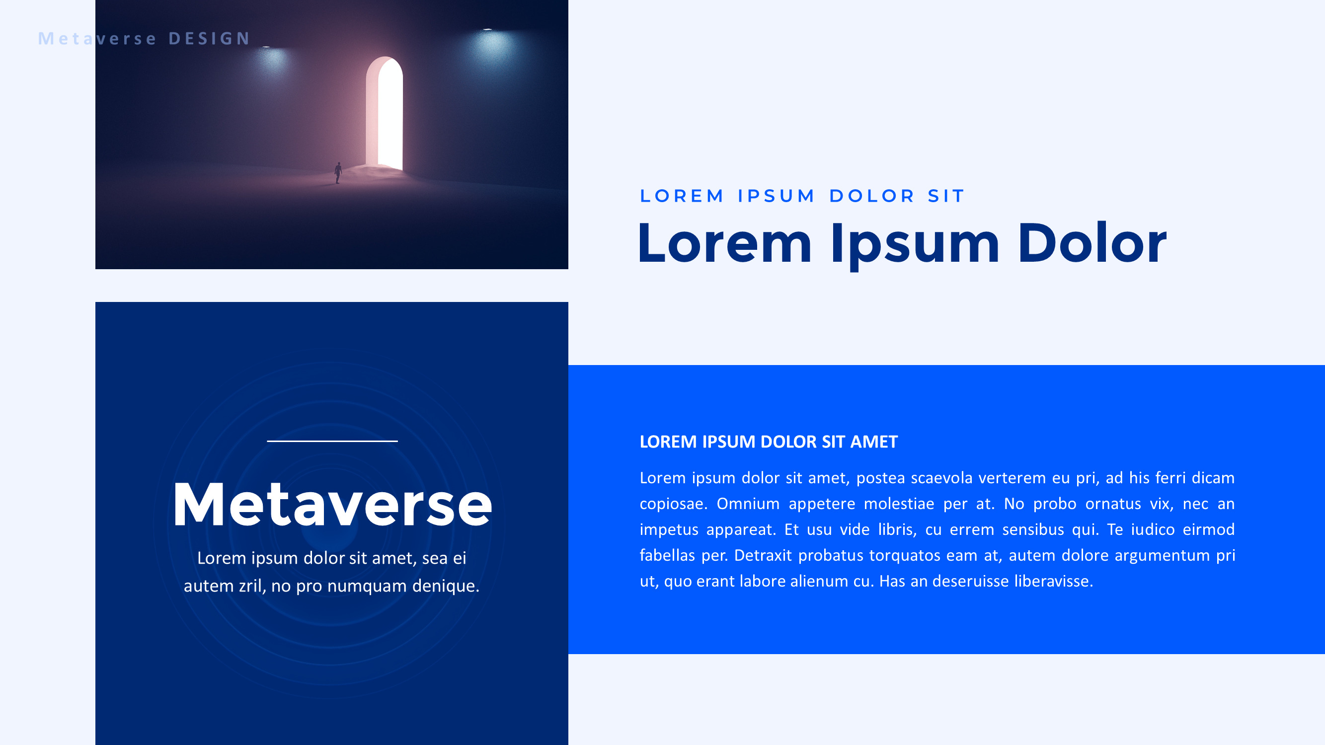 Metaverse PowerPoint Layout
