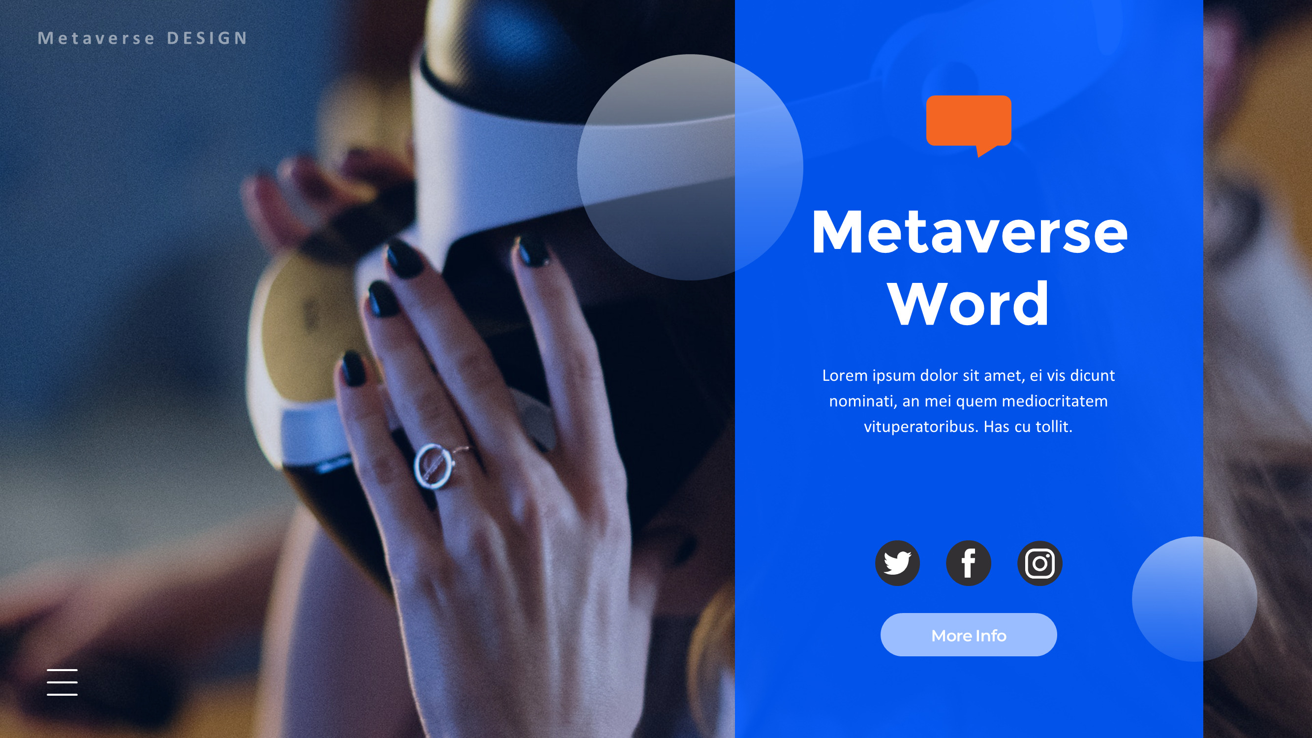 Metaverse PowerPoint Layout