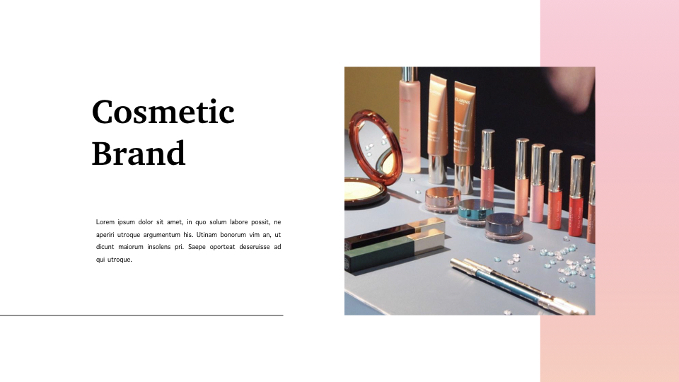 Cosmetic & Makeup Keynote Design