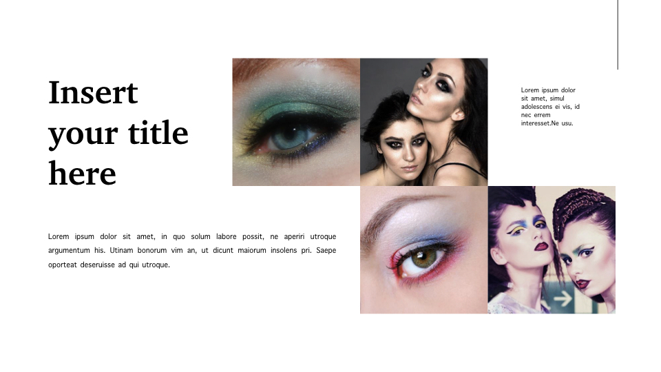 Cosmetic & Makeup Keynote Design