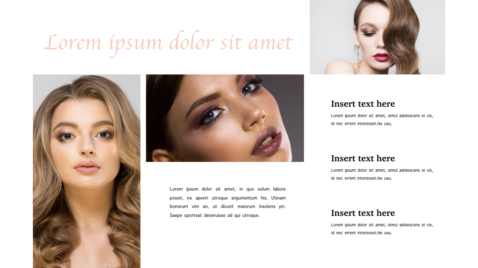Cosmetic & Makeup Keynote Design