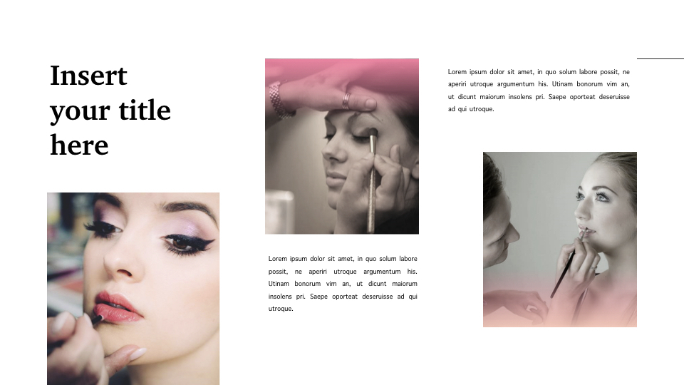 Cosmetic & Makeup Keynote Design