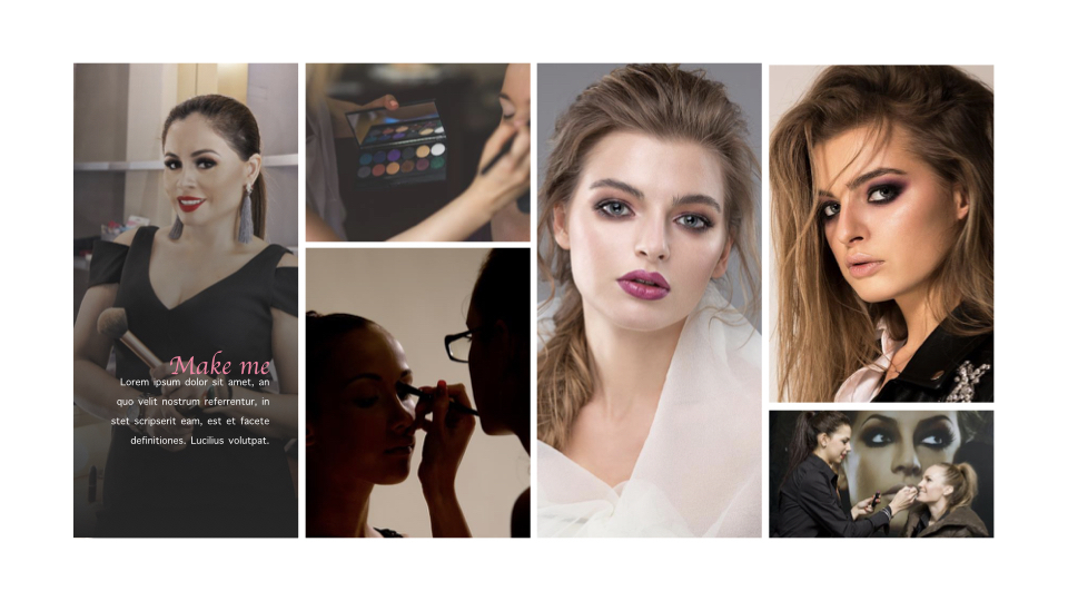 Cosmetic & Makeup Keynote Design