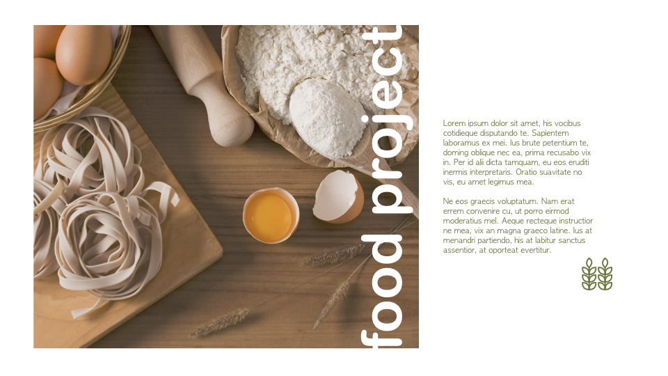 Delicious food project Keynote