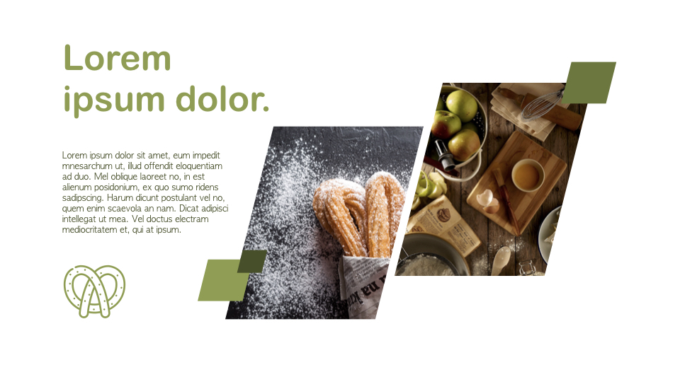 Delicious food project Keynote