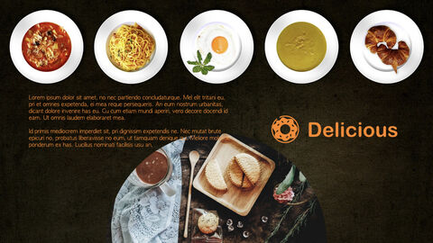 Delicious food project Keynote