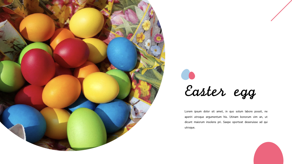 Happy Easter Keynote Design