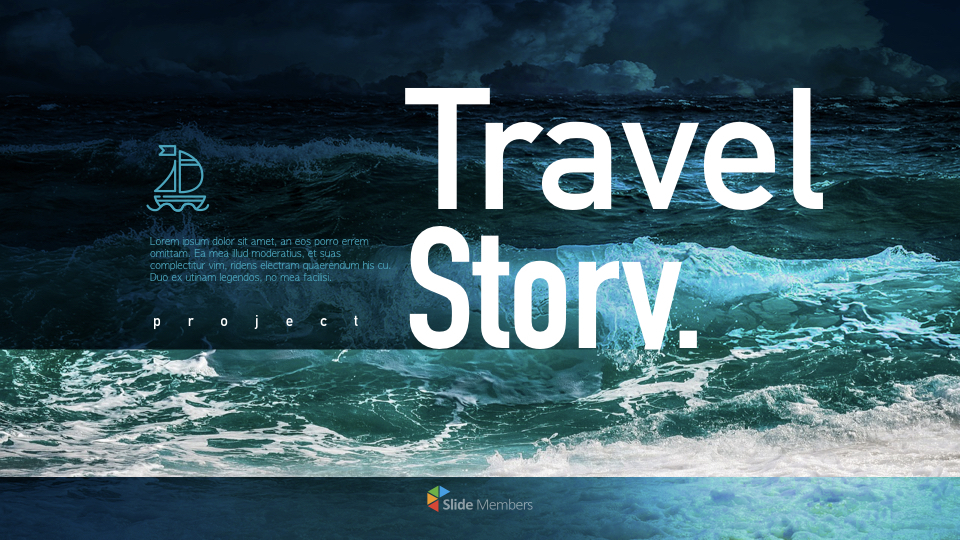 Travel Story Keynote Presentation Template