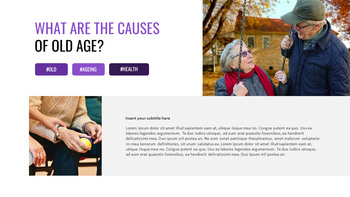 Old Age ppt templates google slides template|Lifestyle