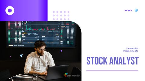 Free Stock Analyst - free powerpoint templates|Slides