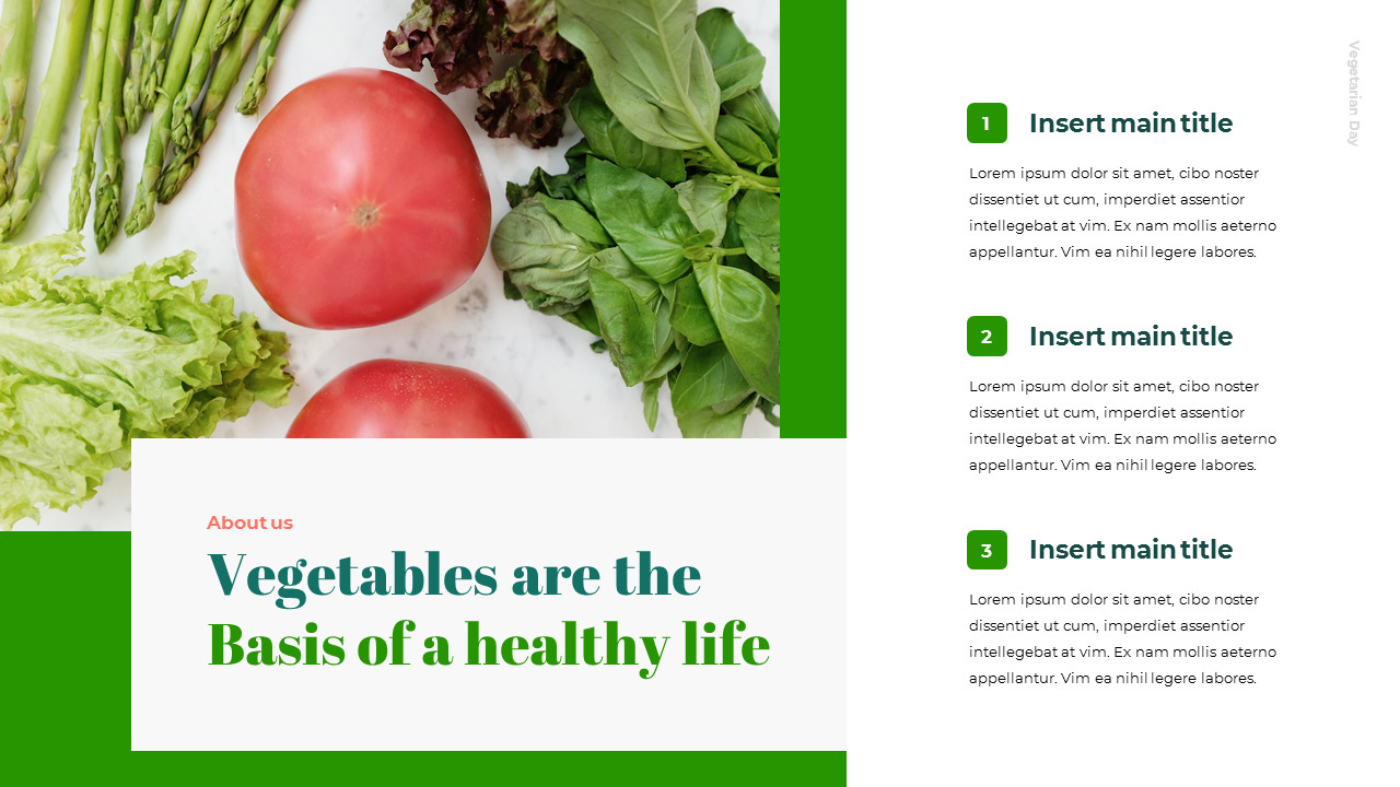 World Vegetarian Day Google PowerPoint Presentation