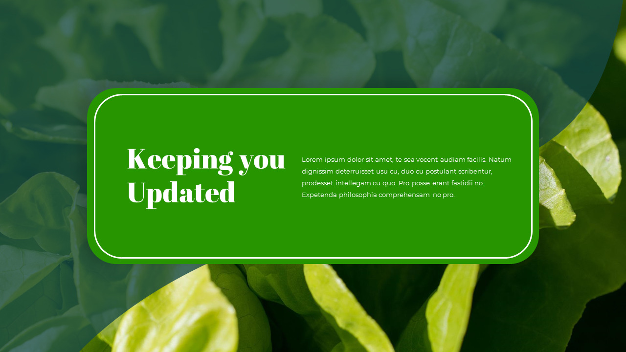 World Vegetarian Day Google PowerPoint Presentation