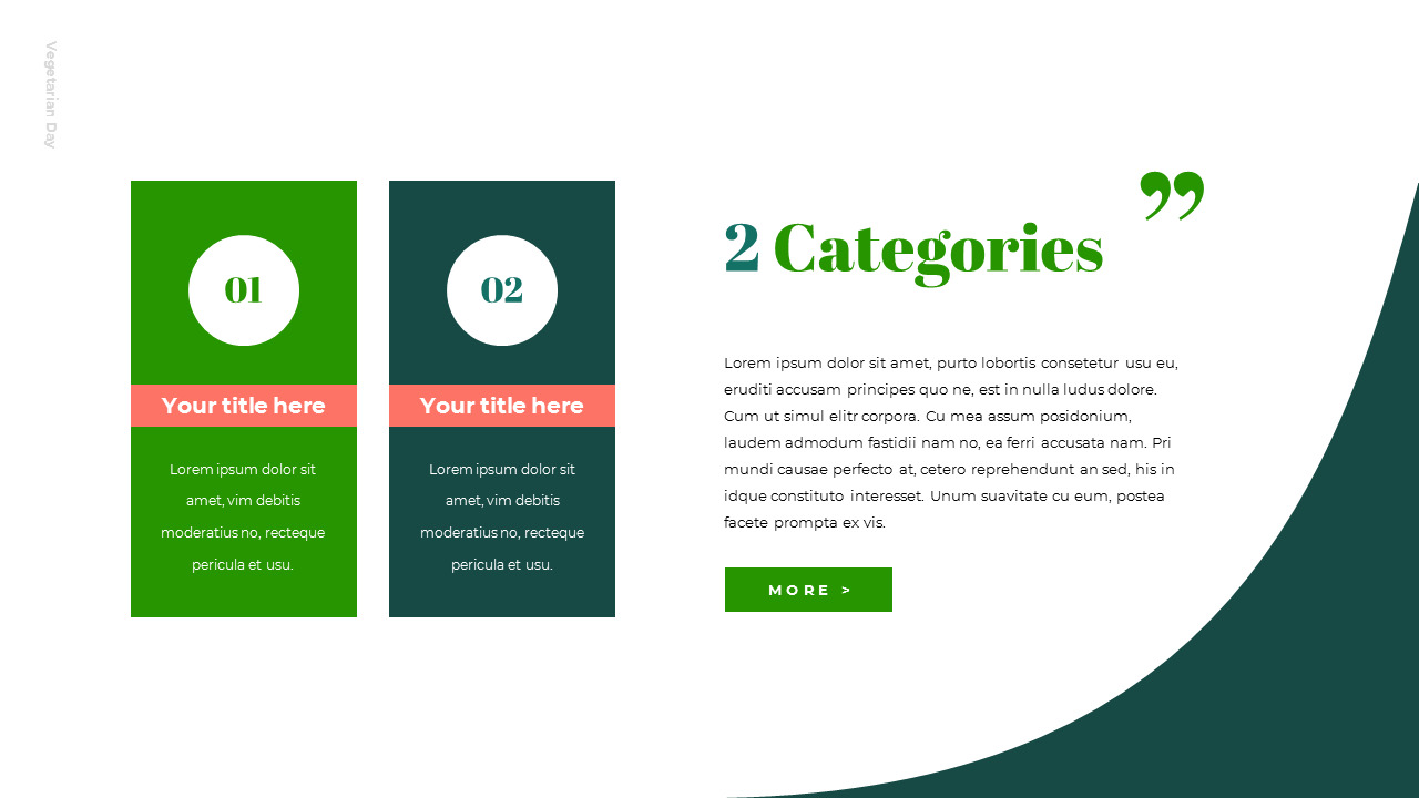 World Vegetarian Day Google PowerPoint Presentation