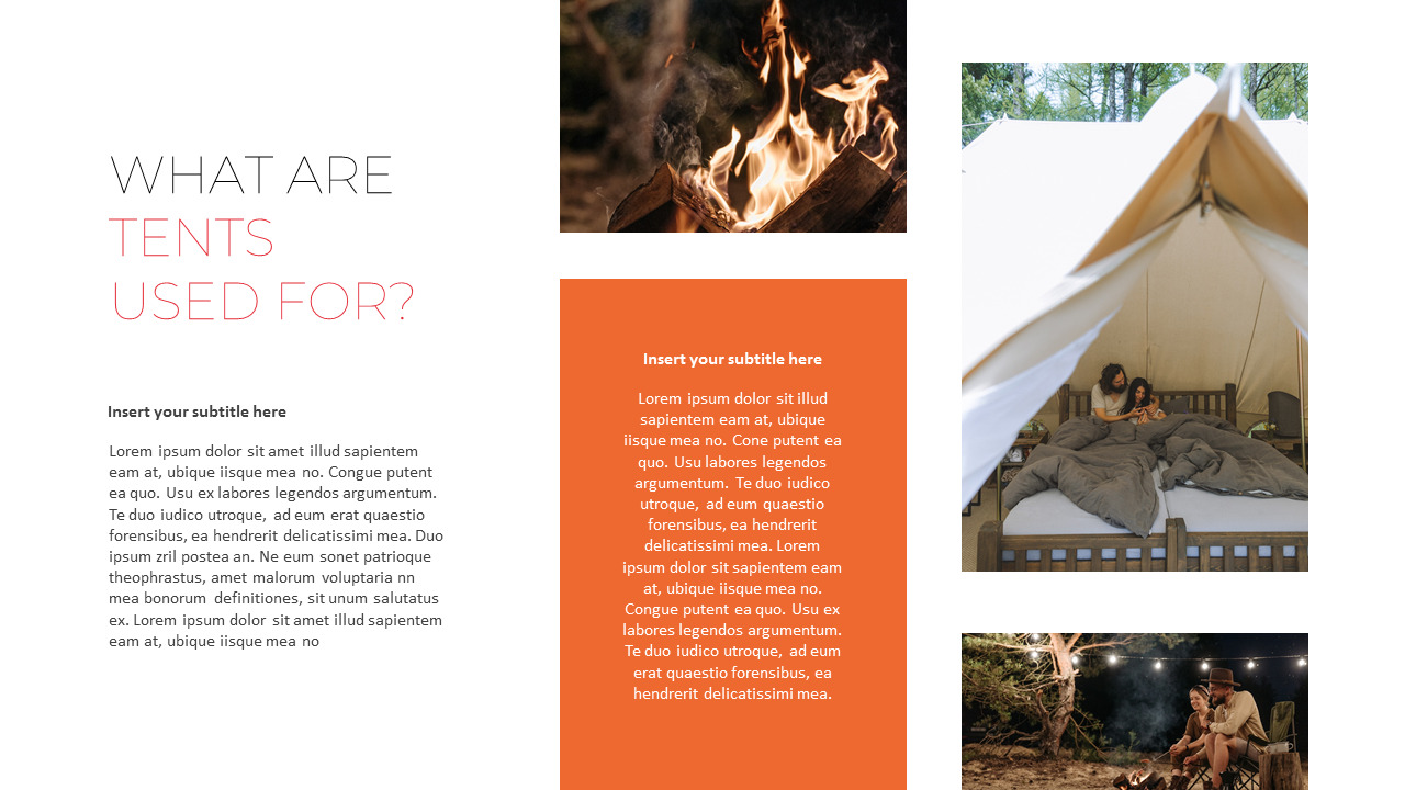 Camping Car Google Slides|Lifestyle