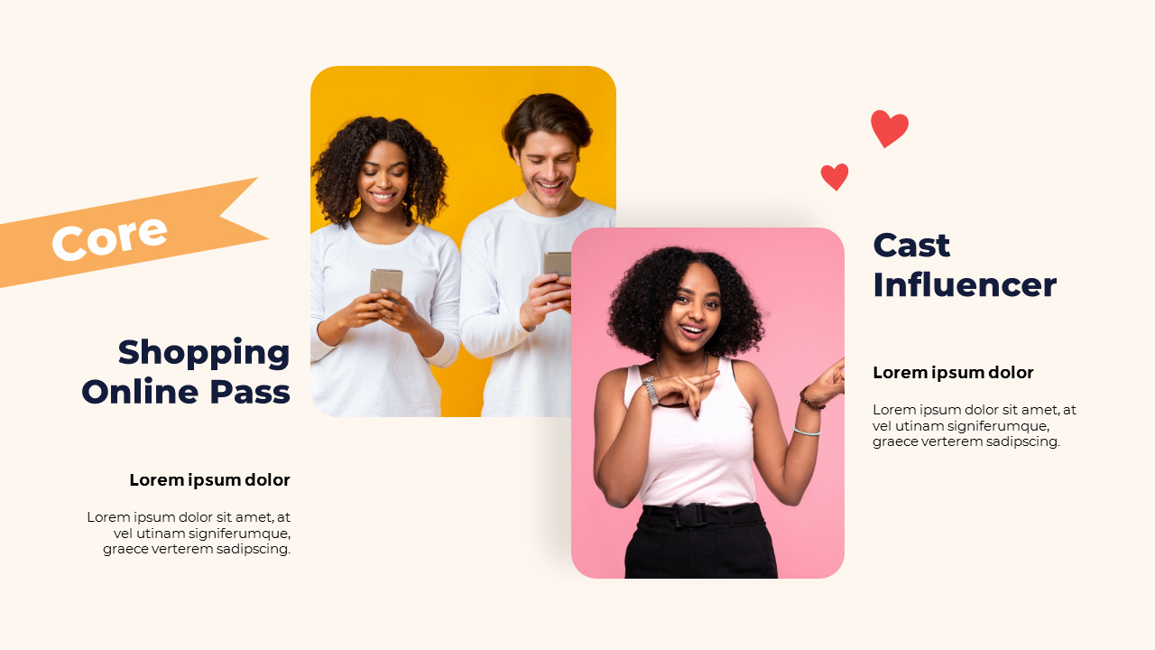 Online Shopping to Live Business Pitch Deck