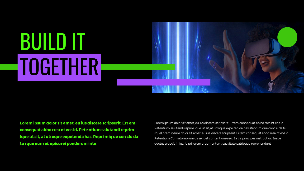 The Business Metaverse ppt templates google slides template