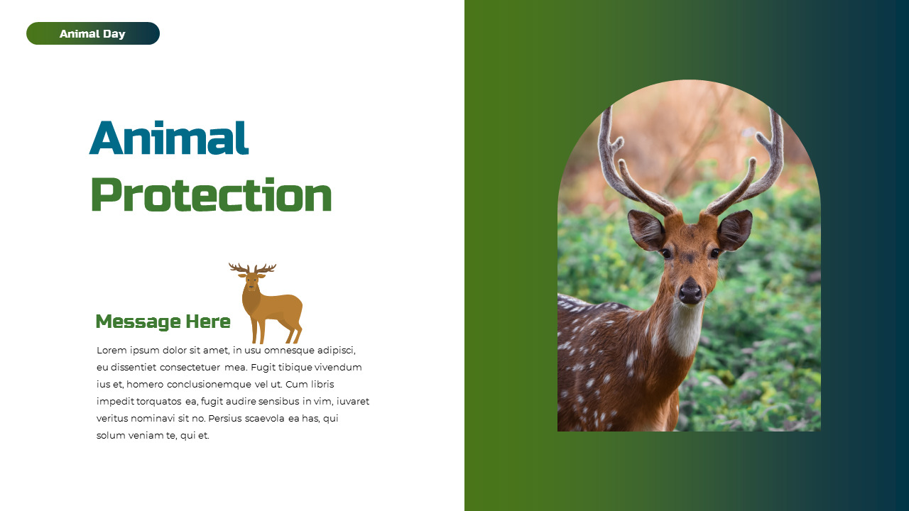 World Animal Day google slides slide templates