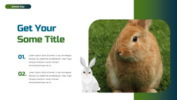 World Animal Day google slides slide templates