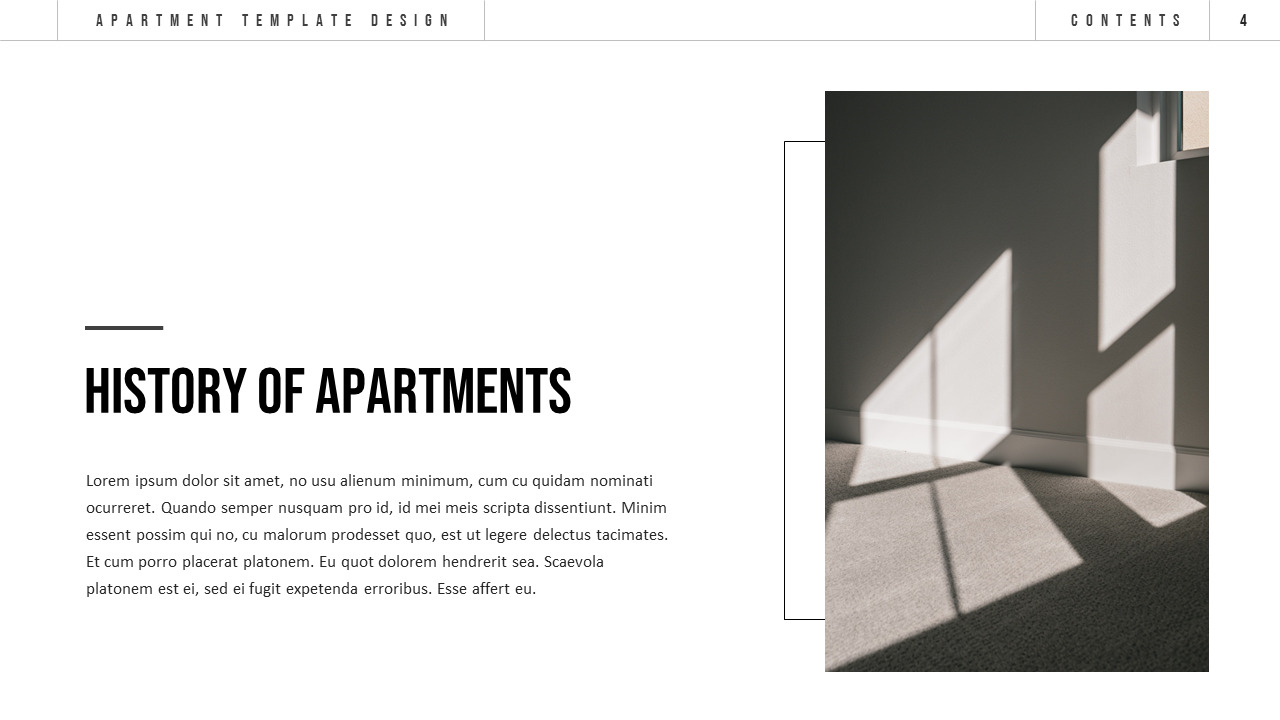 Appartment slide powerpoint