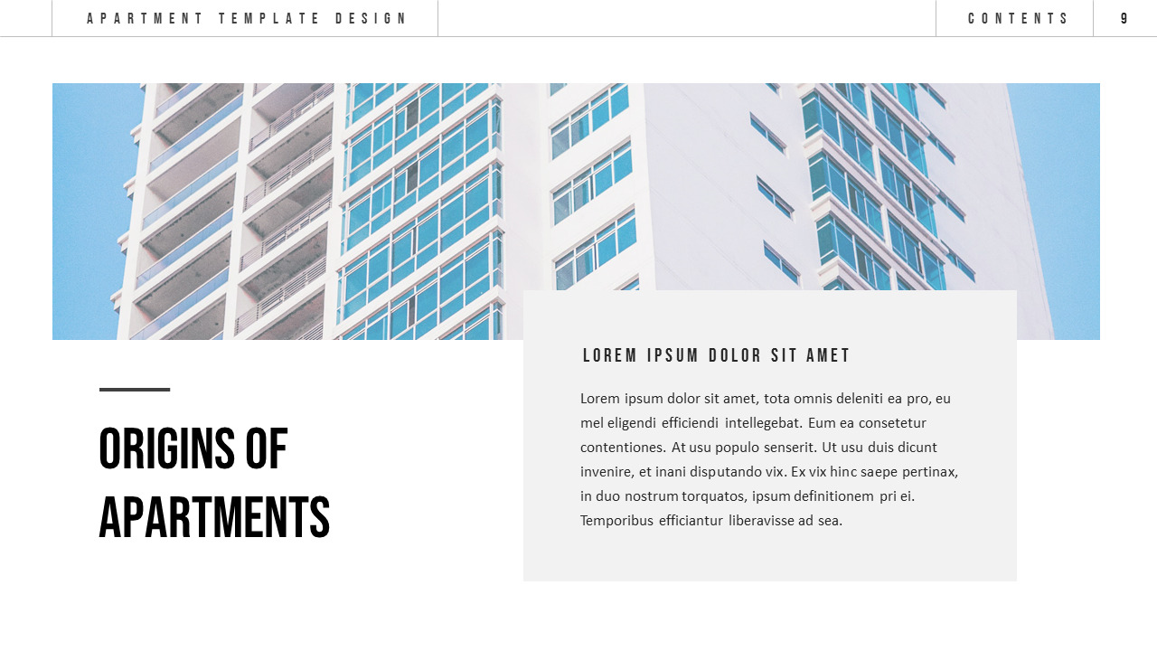 Appartment slide powerpoint
